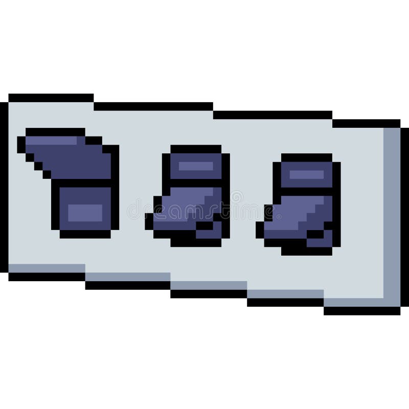 Vector pixel art switch stock vector. Illustration of pixel - 152030828