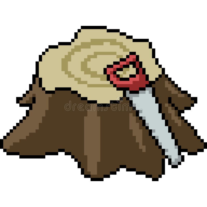 Pixel tree stock vector. Illustration of effect, background - 35502790