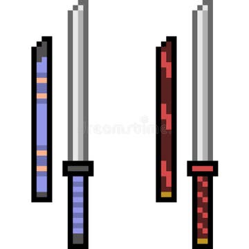 Pixel Sword Samurai Stock Illustrations – 58 Pixel Sword Samurai Stock ...