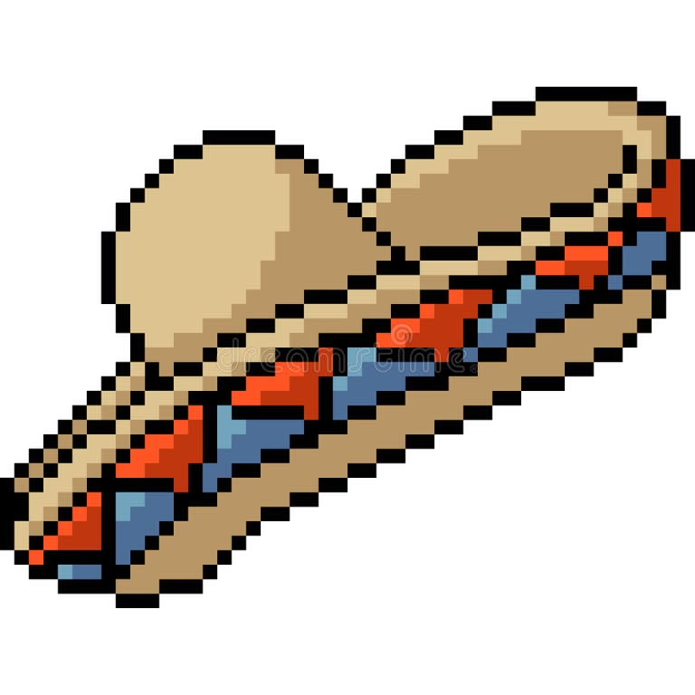 Pixel Hat Stock Illustrations – 6,643 Pixel Hat Stock Illustrations ...