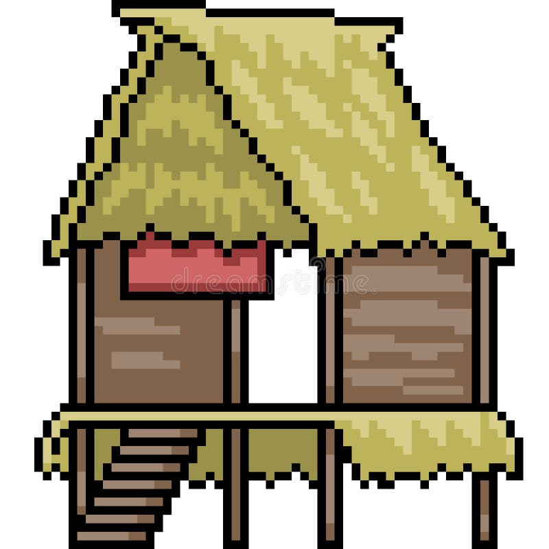 Pixel Art Poor Homeless Man Stock Vector - Illustration of cartoon ...