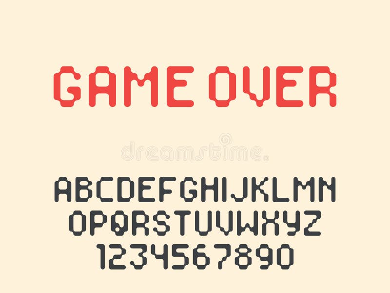 Vector Pixel Latin Alphabet Letters and Numbers. Rounded Pixel Font ... Vector Pixel Latin Alphabet Letters and Numbers. Rounded Pixel Font ...