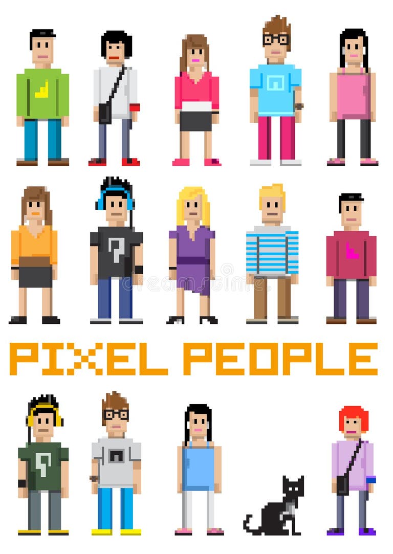 Pixel Friends Stock Illustrations – 1,490 Pixel Friends Stock ...