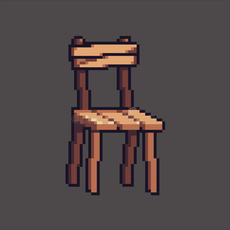 Pixel Art Office Chair