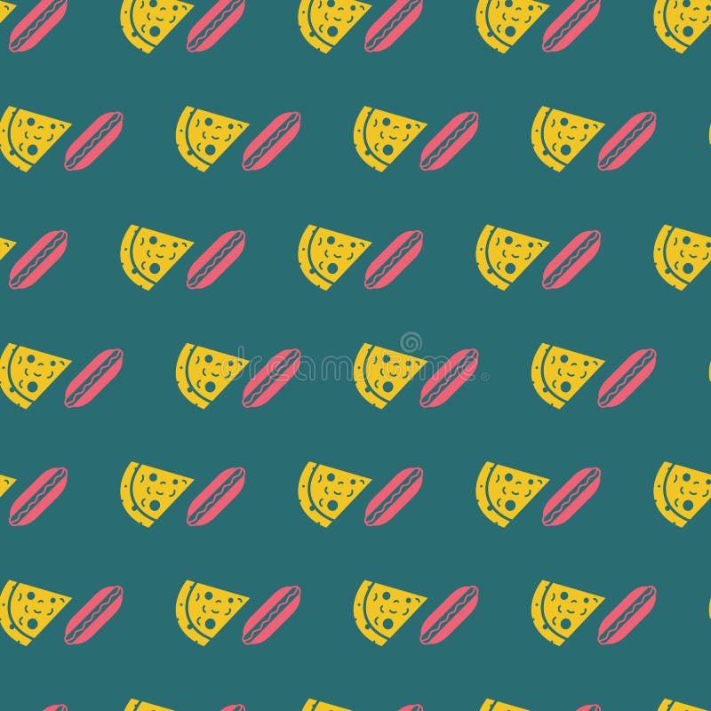 Repeating Pizza Background
