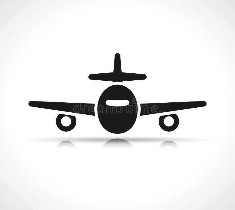 Vector Plane Symbol Icon Design Stock Vector - Illustration of airplane ...