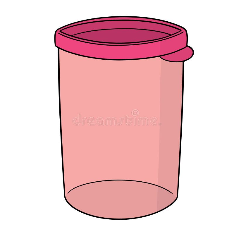 Vector of Plastic Container Stock Vector - Illustration of equipment ...