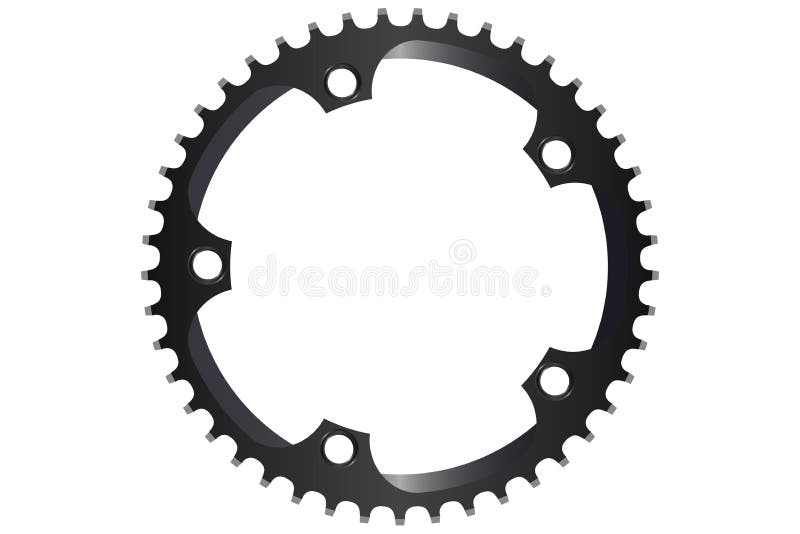 Bicicleta Chainring Plantilla Del Logotipo Del Engranaje De La Bici De ...