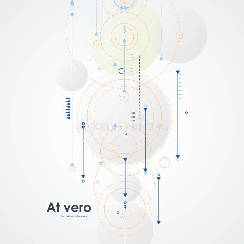 Vector Points and Lines Connecting Circles Background. Geometric ... Vector Points and Lines Connecting Circles Background. Geometric ...
