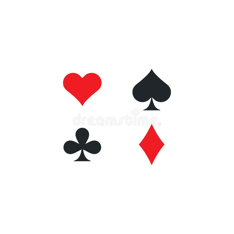 Vector of Poker Card Symbol Icon Illustration Stock Vector ...