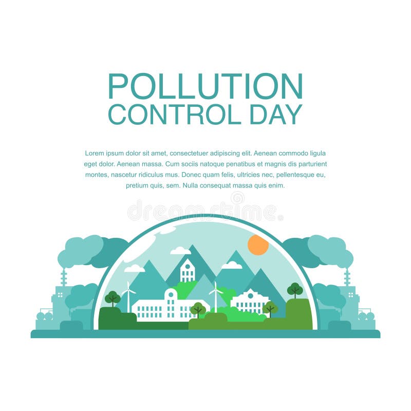 Pollution Control Scene with Many Animal and Deforestation Stock Vector ...