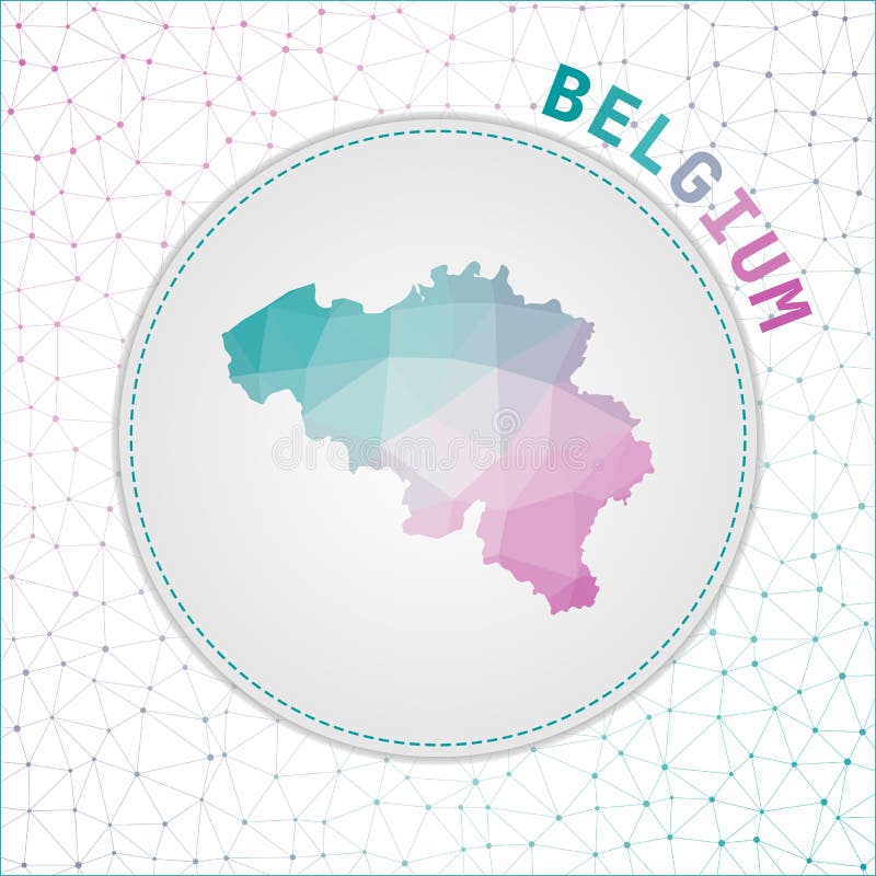 Belgium map. stock vector. Illustration of information - 154743819