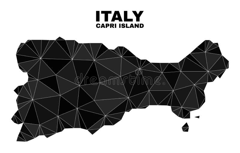 Capri Map Stock Illustrations – 362 Capri Map Stock Illustrations ...