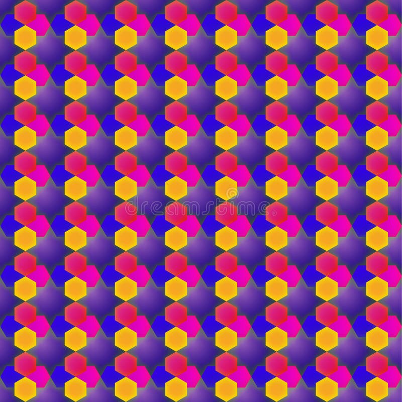 Vector Polygonal Design with a Star and a Rectangle Stock Illustration ...