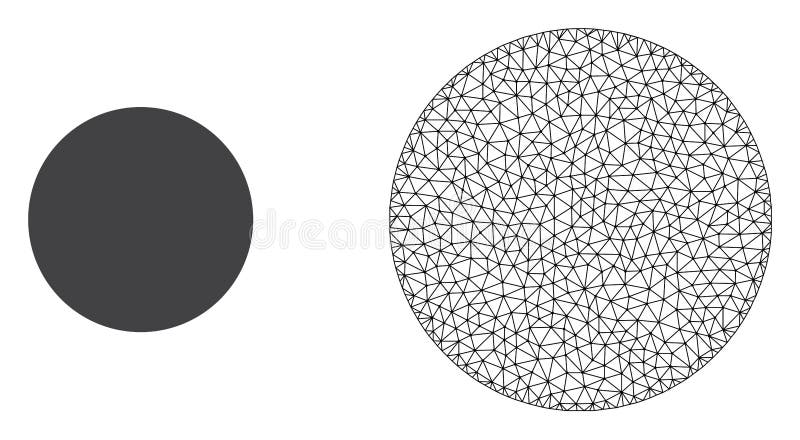 Polygonal 2D Mesh Map of United States with Bright Light Spots Stock ...