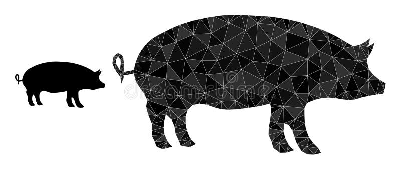 Pig Background Pattern Triangle Stock Illustrations – 115 Pig ...