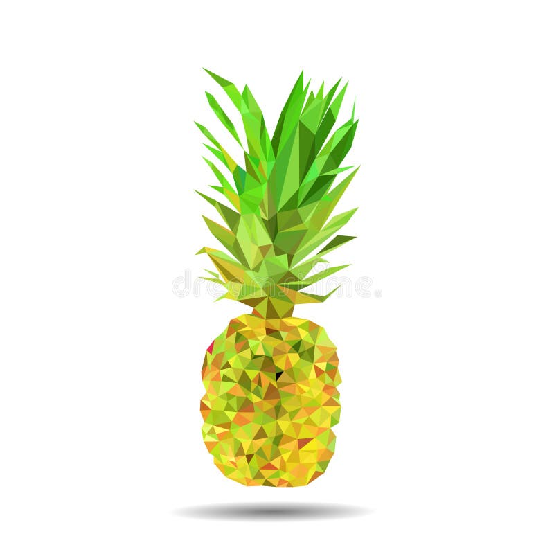 Polygon Pineapple Stock Illustrations – 132 Polygon Pineapple Stock ...