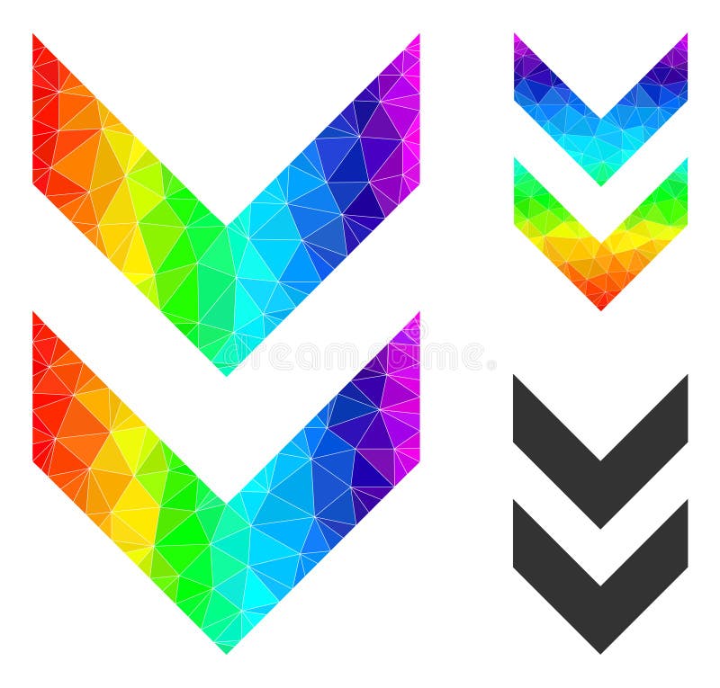 Rainbow Net Gradient Arrow Up Icon and Blow Up Conversation Cloud with ...