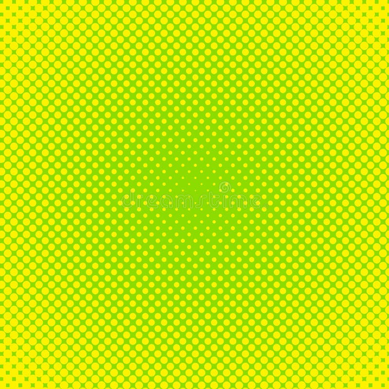 Vector Pop Art Halftone Effect Background Stock Illustration
