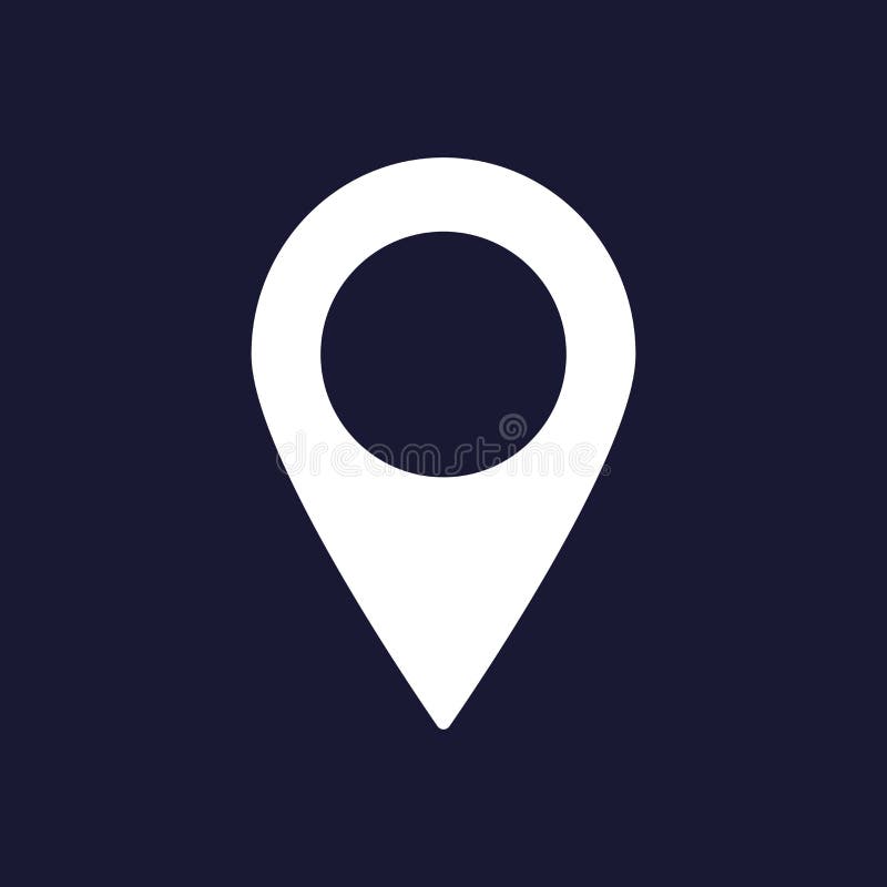 Vector Positioning Icon. Geolocation. Location Stock Vector ...