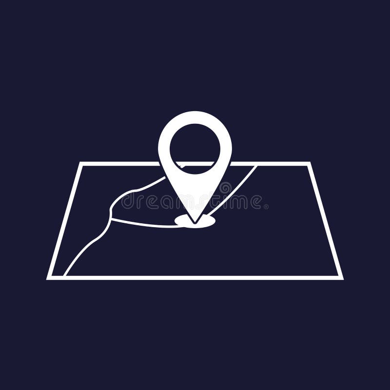 Vector Positioning Icon. Geolocation. Location Stock Vector ...