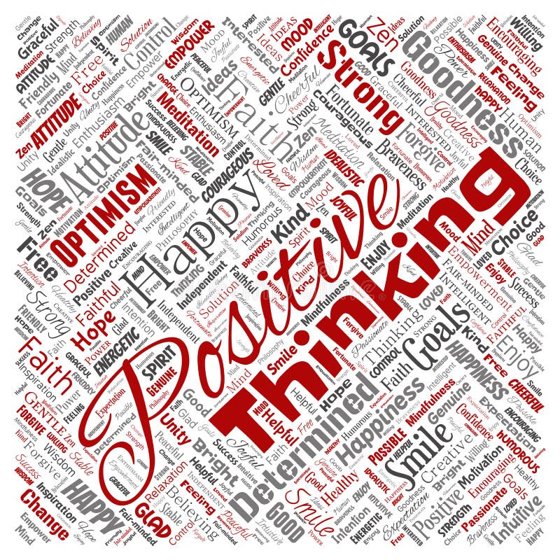 Positive Word Collage Stock Illustrations – 3,234 Positive Word Collage ...