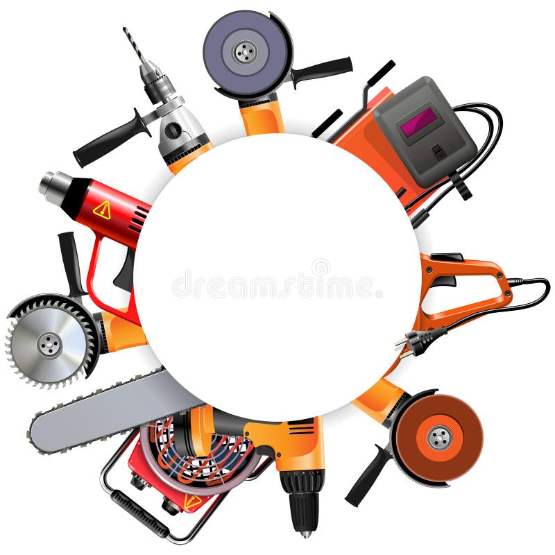 Electric Tools Vector Stock Illustrations – 11,082 Electric Tools ...