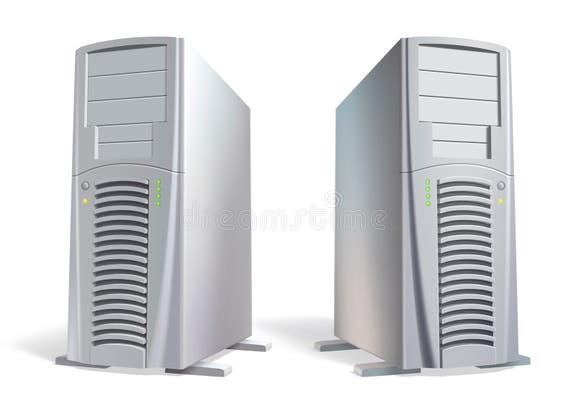 Powerful Presentable Computer System Units Stock Illustrations – 1 ...