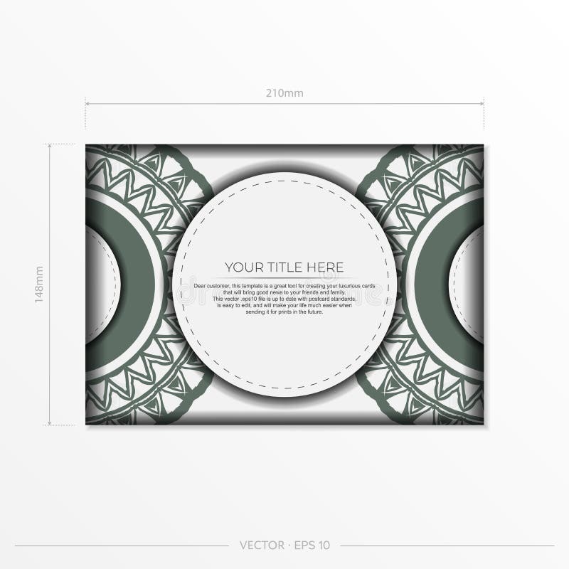 Vector Preparation of Invitation Card with Place for Your Text and ...