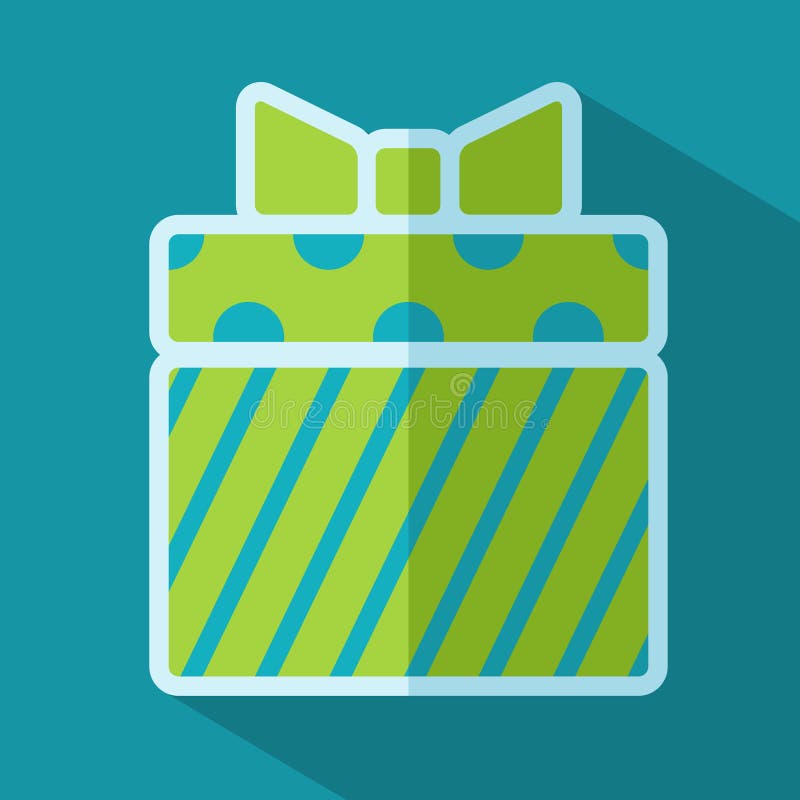 Vector present icon. Eps10 stock vector. Illustration of icon - 43297343