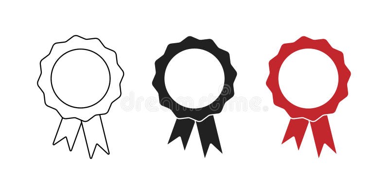Vector Prize Simple Isolated Icon. First Concept Illustration in Flat ...