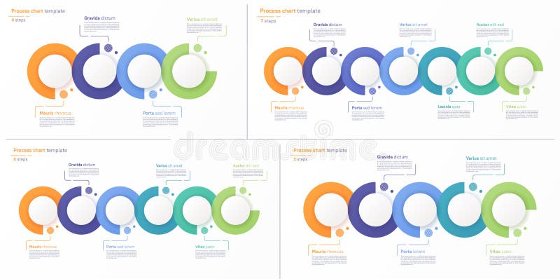 Vector Process Chart Design, Modern Template for Creating Infographics ...