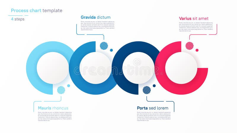 Vector Process Chart Design, Modern Template for Creating Infographics ...