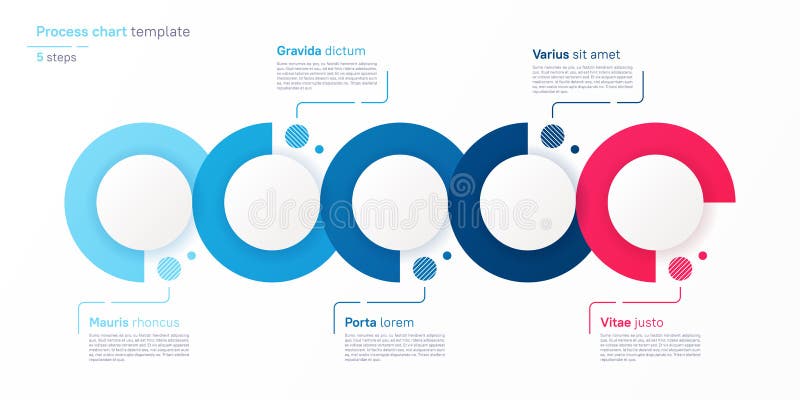 Vector Process Chart Design, Modern Template for Creating Infographics ...