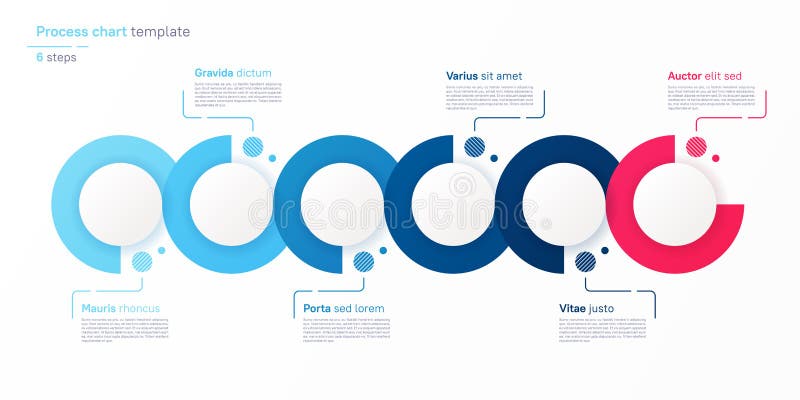 Vector Process Chart Design, Modern Template for Creating Infographics ...