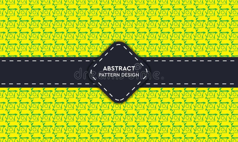 Vector Professional Modern Pattern Design Template Stock Vector ...