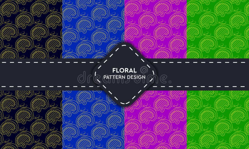 Vector Professional Modern Pattern Design Template Stock Vector ...