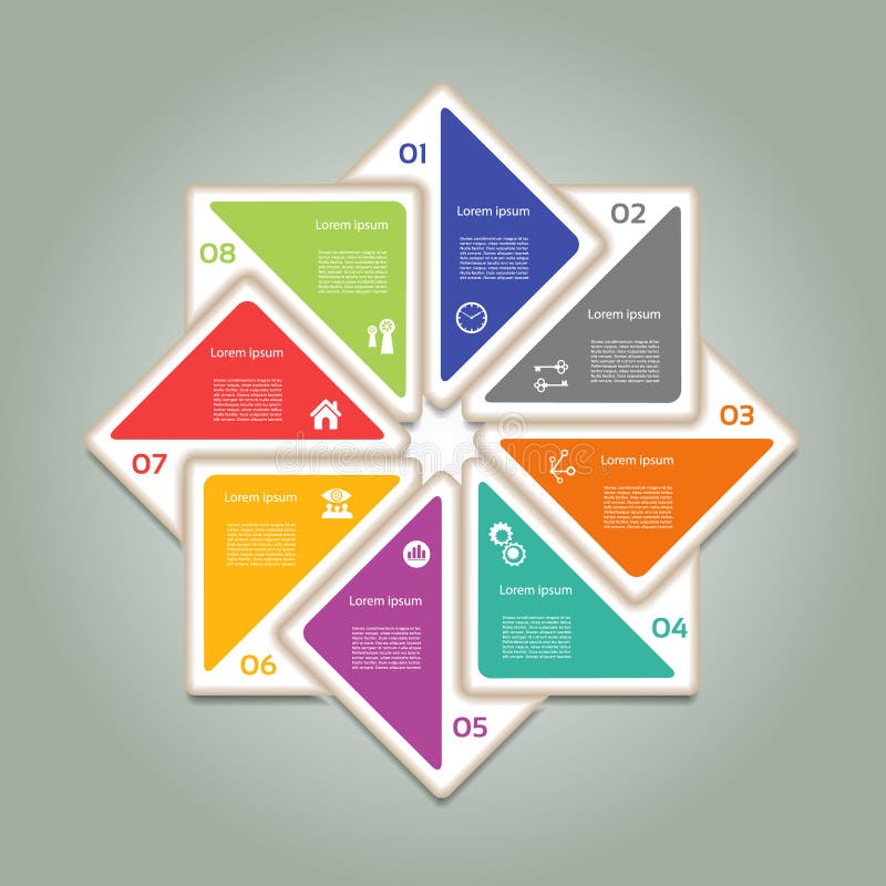 Vector Progress Background / Product Choice or Version Stock Vector ...