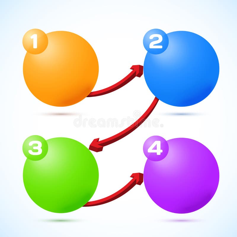 3D Vector Progress Background Stock Vector - Illustration of banner ...