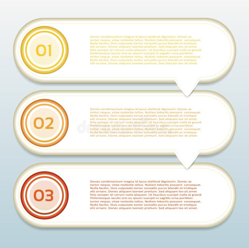 Vector Progress Background / Product Choice or Version Stock Vector ...