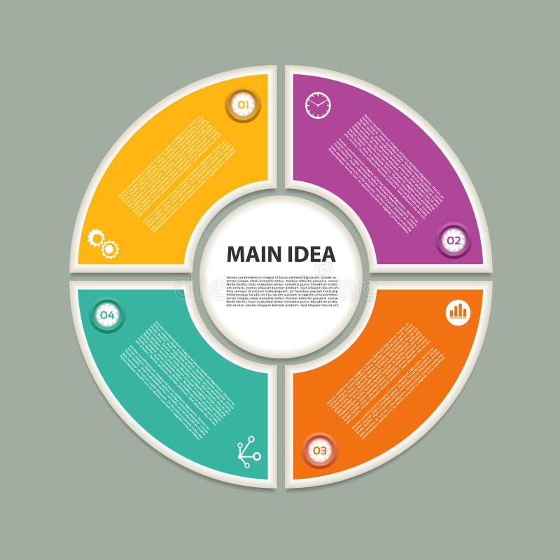 Vector Progress Background / Product Choice or Version Stock Vector ...