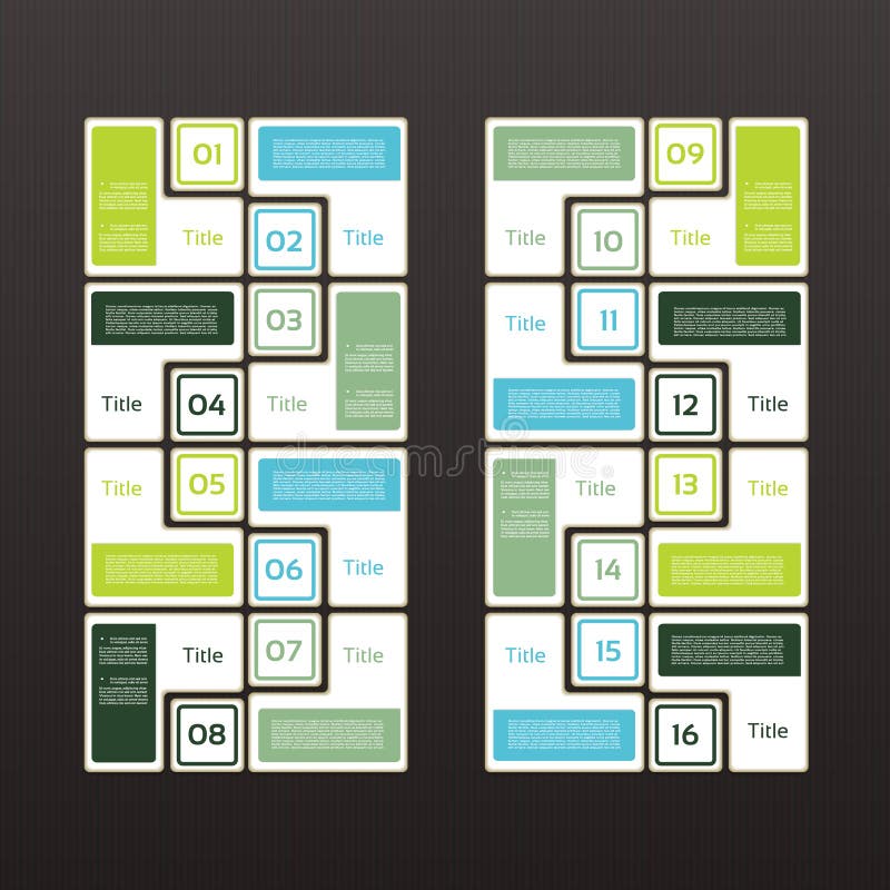 Vector Progress Background / Product Choice or Version Stock Vector ...