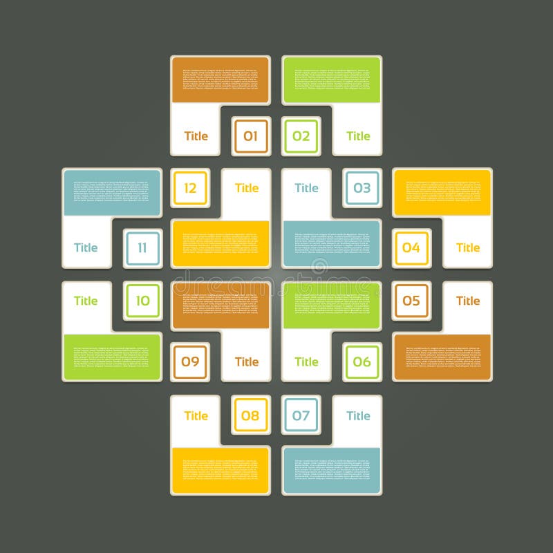 Vector Progress Background / Product Choice or Version Stock Vector ...