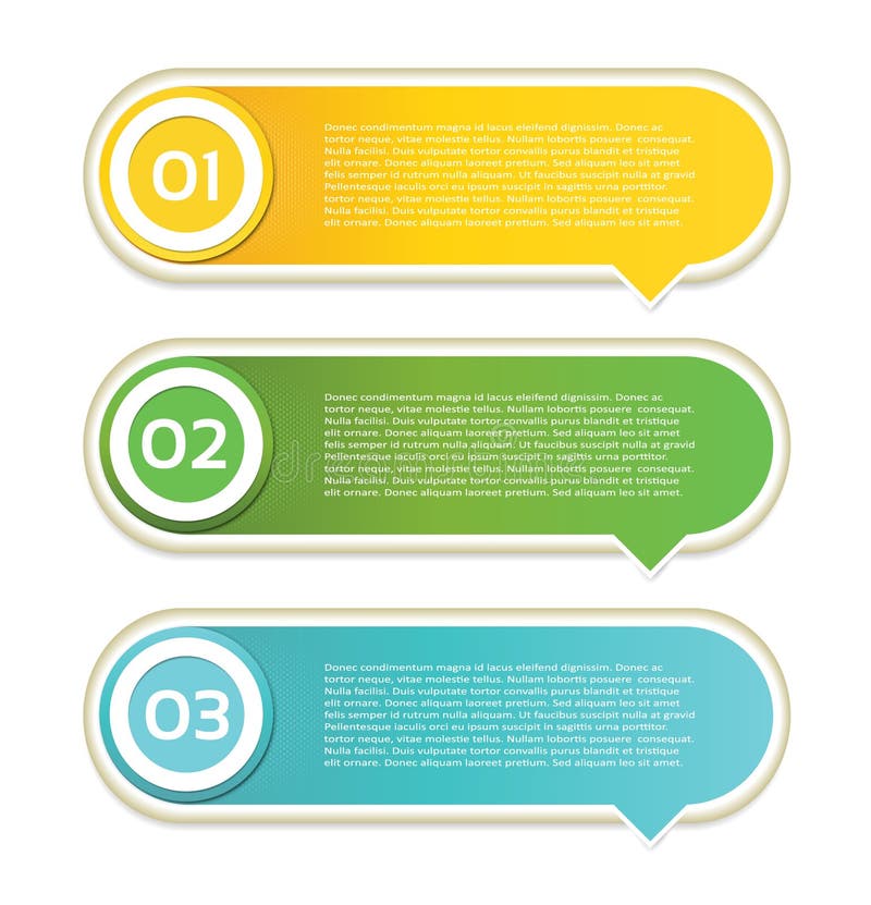 Vector Progress Background / Product Choice or Version Stock Vector ...