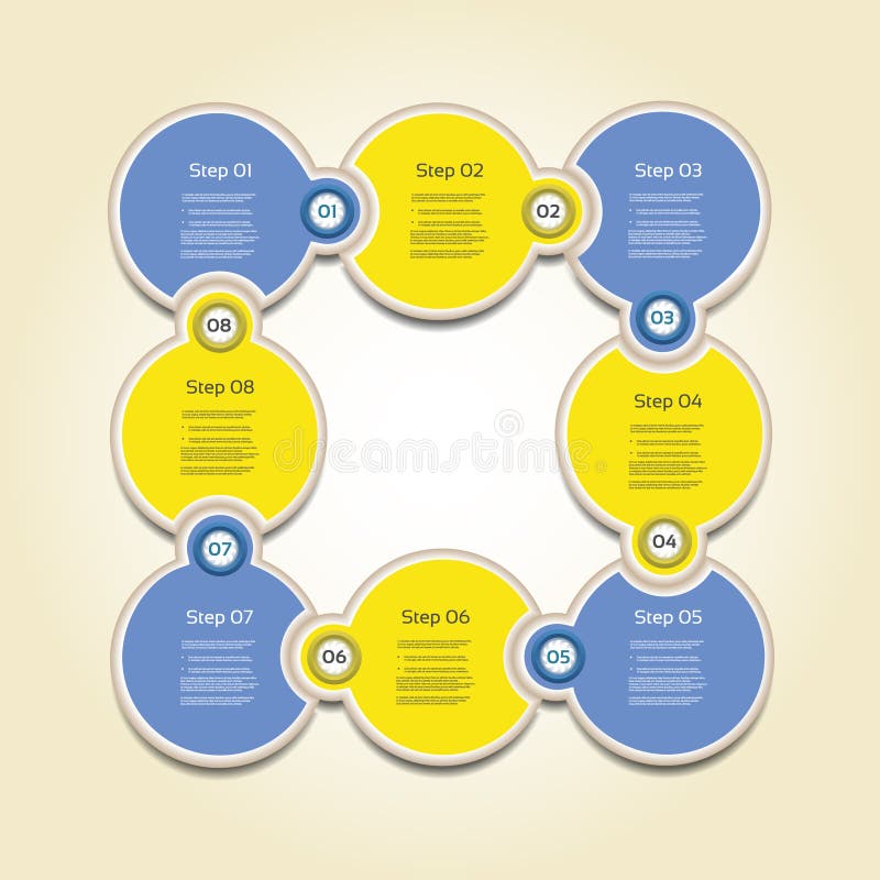 Four steps process arrows stock vector. Illustration of plan - 29413669