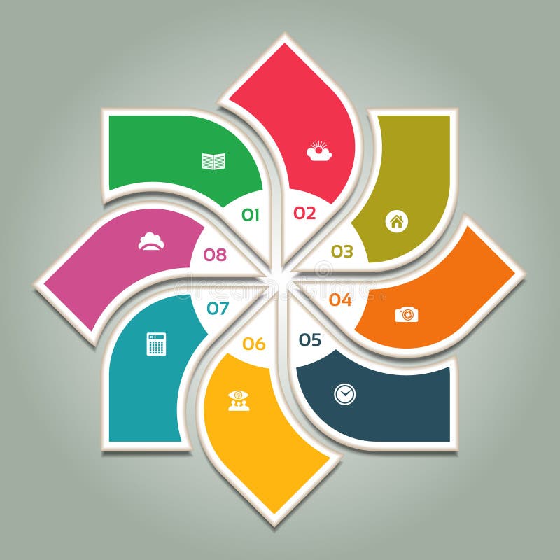 Vector Progress Background / Product Choice or Version. Stock Vector ...