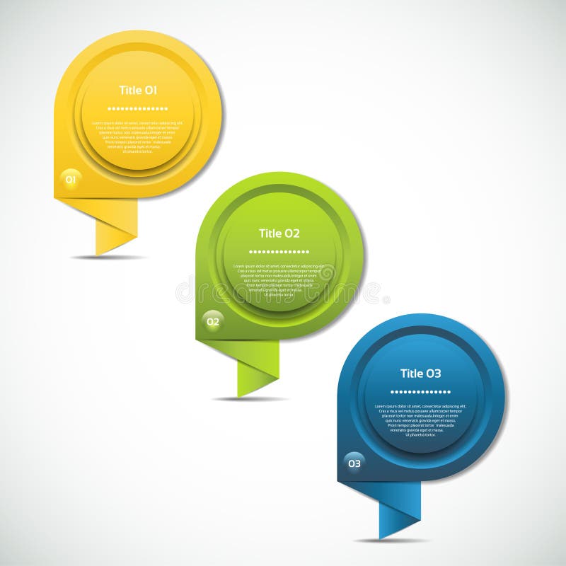 Vector Progress Background / Product Choice or Version. Stock Vector ...