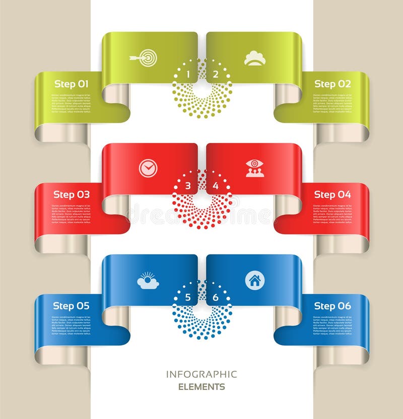 Vector Progress Background / Product Choice or Version Stock Vector ...