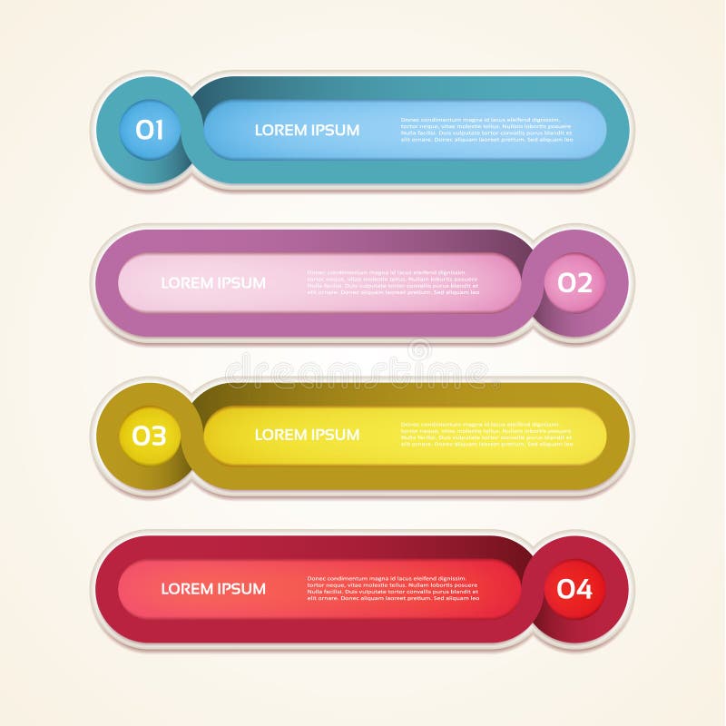 Vector Progress Background stock vector. Illustration of infographic ...