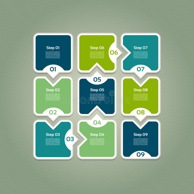 Vector Progress Background. Template for Diagram, Graph, Present Stock ...